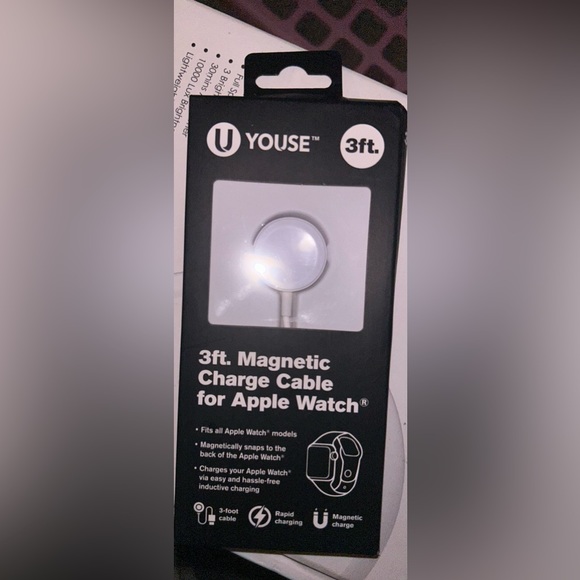 U Youse | Wearables | Nwt U Youse 3ft Magnetic Apple Watch Charger | Poshmark